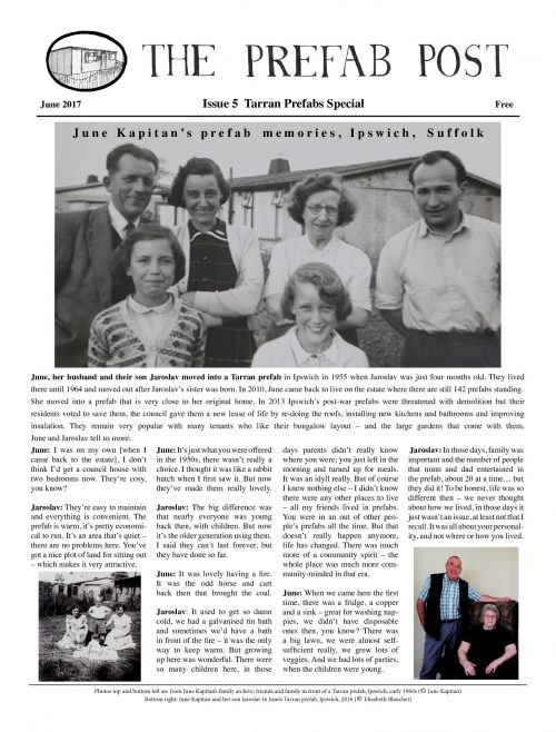 Prefab Post Issue 5 | Memories | Prefab Museum